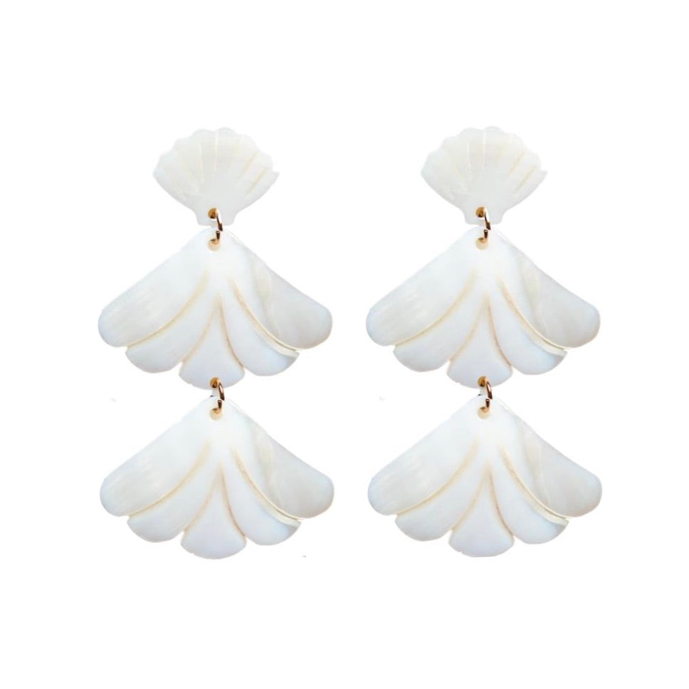 Mermaid Shell Drops – St. Armands Designs of Sarasota