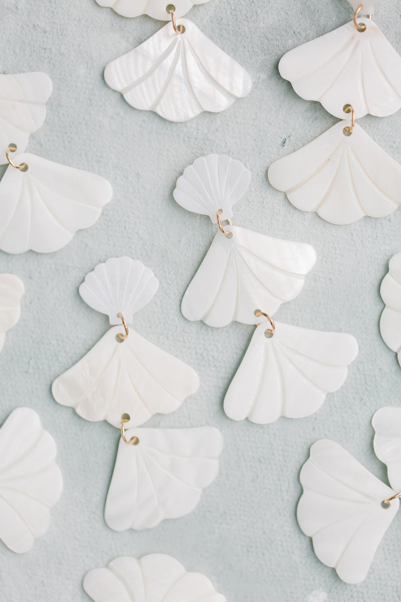 Mermaid Shell Drops – St. Armands Designs of Sarasota